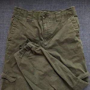 Old Navy | Pants & Jumpsuits | Olive Green Balloon Cargo Pants | Poshmark